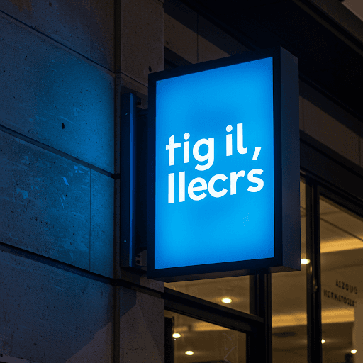 Light box signage - Cut Graphics