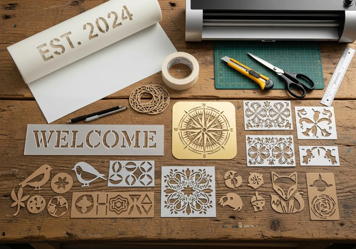 Custom Reusable Stencils For Painting Walls | Nairobi | Cut Graphics
